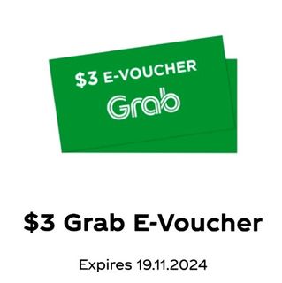 Grab E- Voucher RM 30, Tickets & Vouchers, Vouchers on Carousell