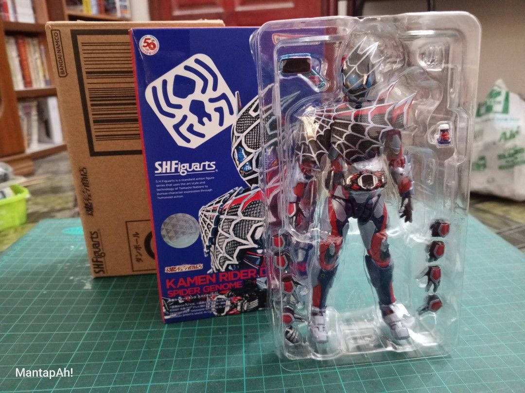 SHF/ Shfiguarts Kamen Rider Demons Spider Genome, Hobbies & Toys, Toys ...