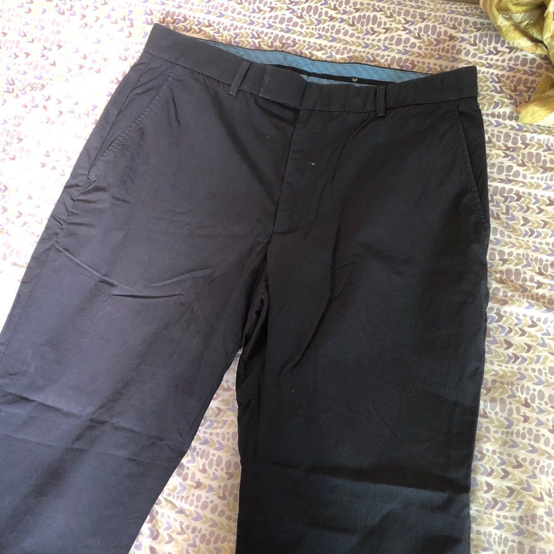 size 34 gap chinos slacks mens formal straight cut, Men's Fashion ...