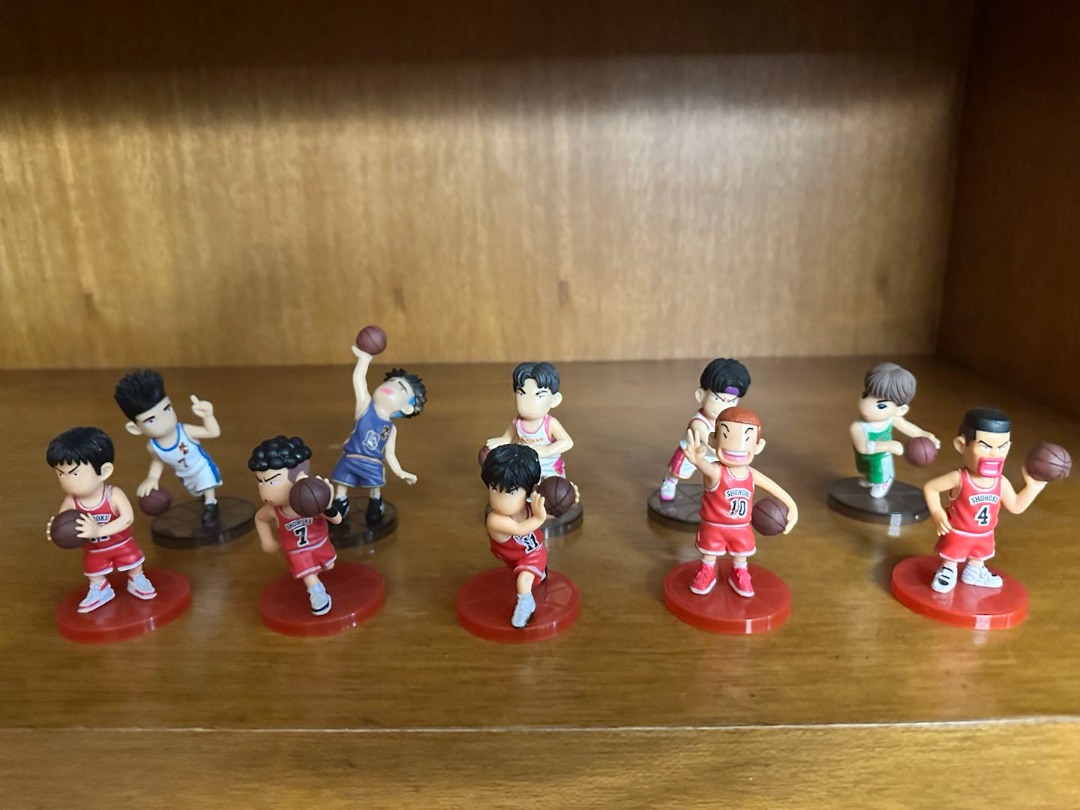 Slam Dunk 10 Mini Figures, Hobbies & Toys, Toys & Games on Carousell