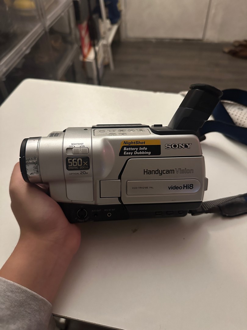 SONY VHS HANDYCAM, Photography, Video Cameras on Carousell