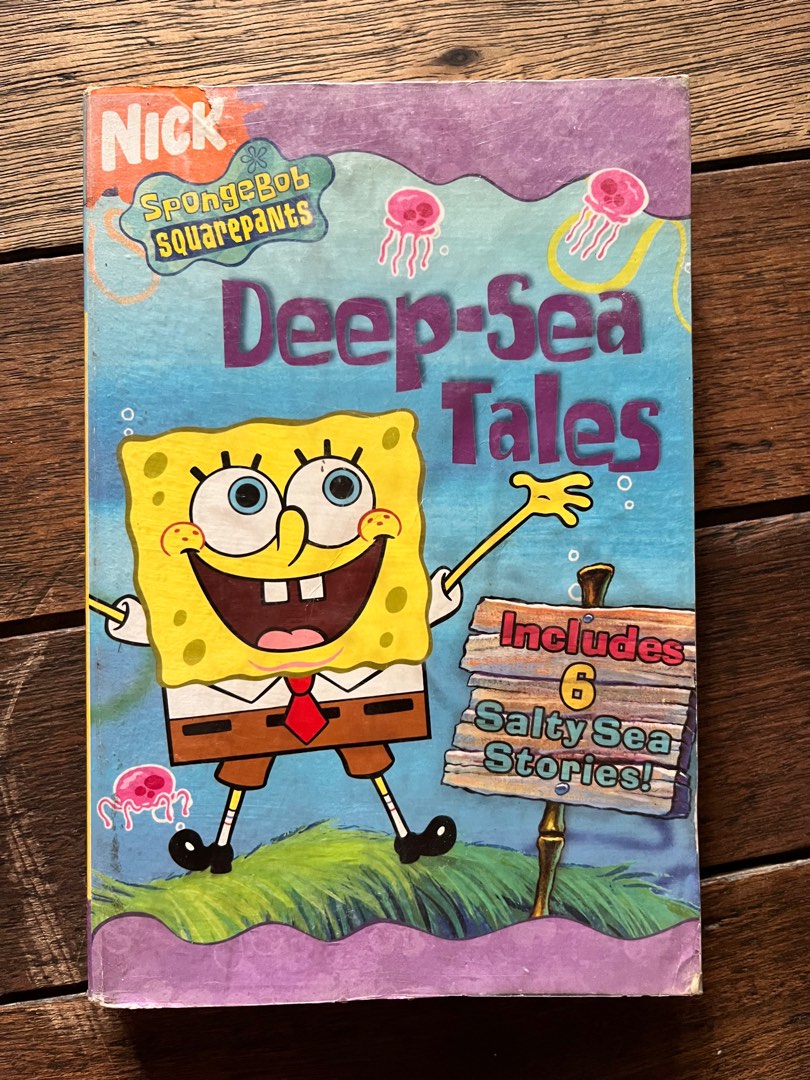Spongebob Squarepants Deep-Sea Tales, Hobbies & Toys, Books & Magazines ...