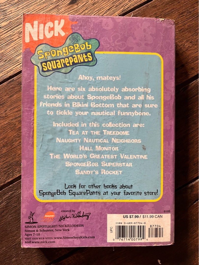 Spongebob Squarepants Deep-Sea Tales, Hobbies & Toys, Books & Magazines ...