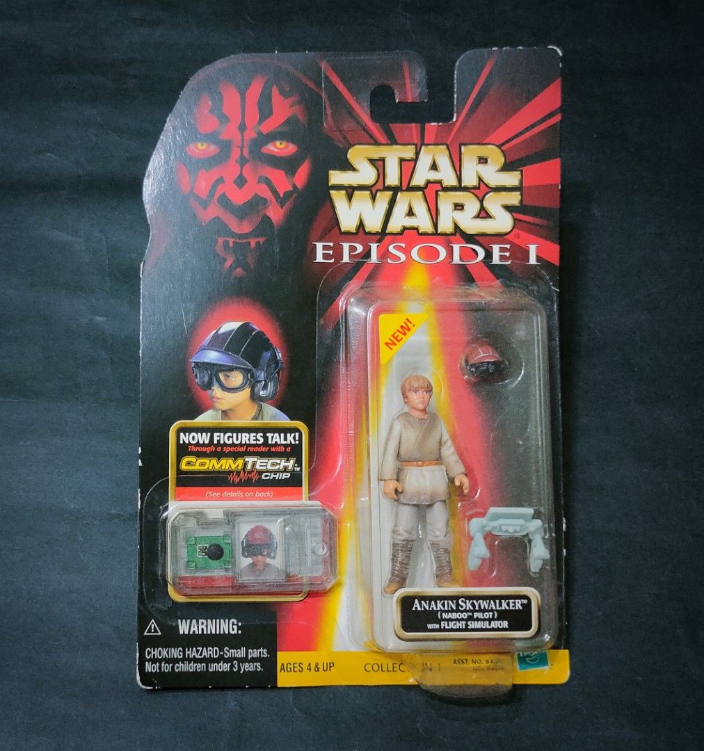 Star Wars Episode I 3.75 inch Commtech Figure - Anakin Skywalker (Naboo ...