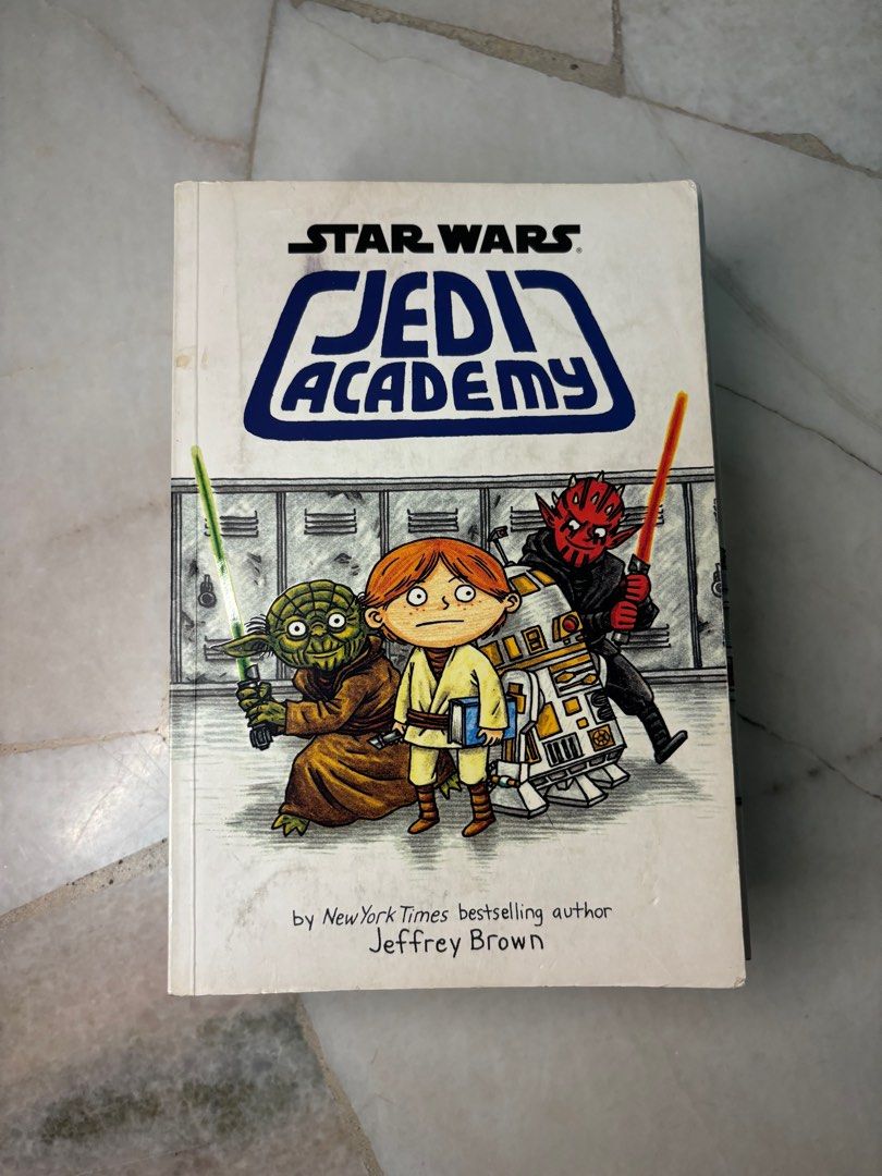 Star Wars Jedi Academy Serie Book, Hobbies & Toys, Books & Magazines ...