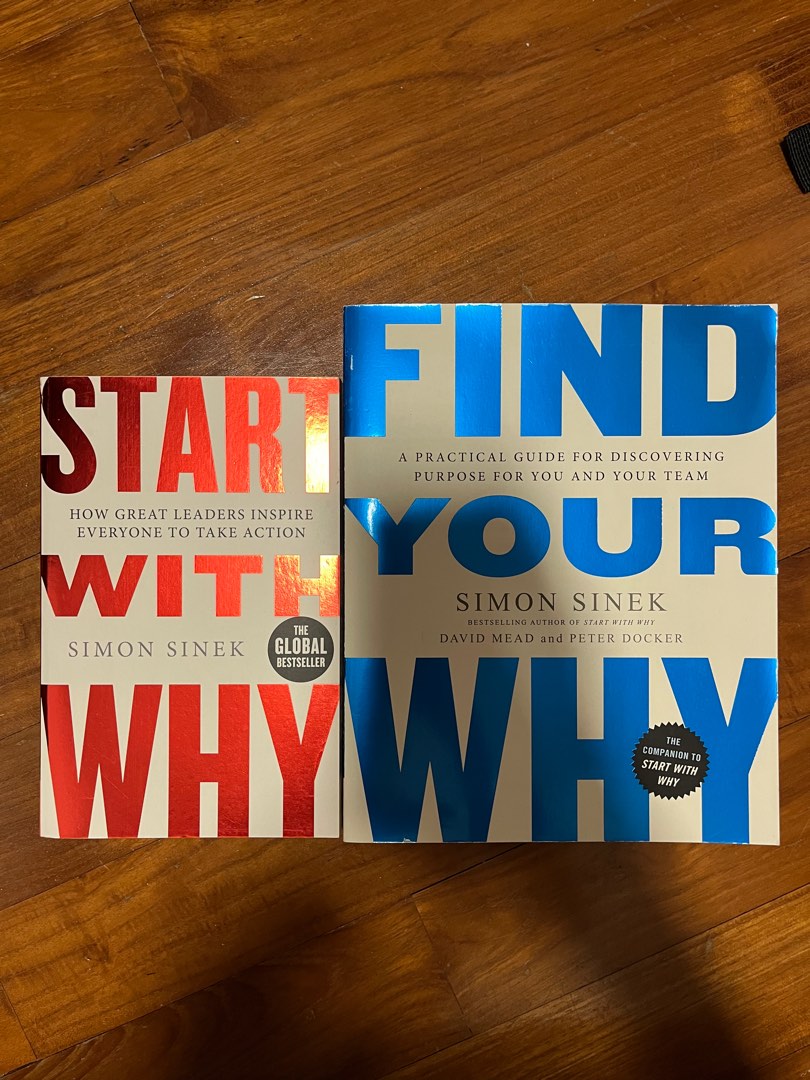 Start with Why, Find Your Why - Simon Sinek, Hobbies & Toys, Books ...