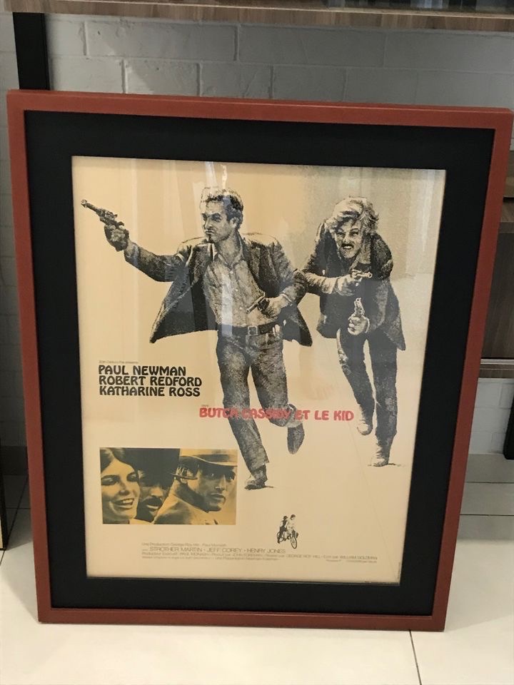 STUNNING BUTCH CASSIDY & THE SUNDANCE KID ORIGINAL MOVIE POSTER ...
