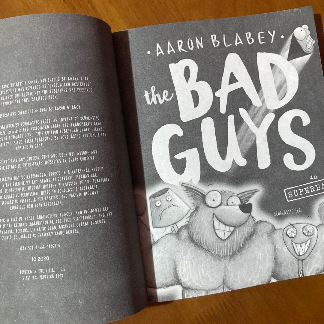 Superbad by Aaron Blabey (The Bad Guys #8 / Middle Grade / Graphic ...