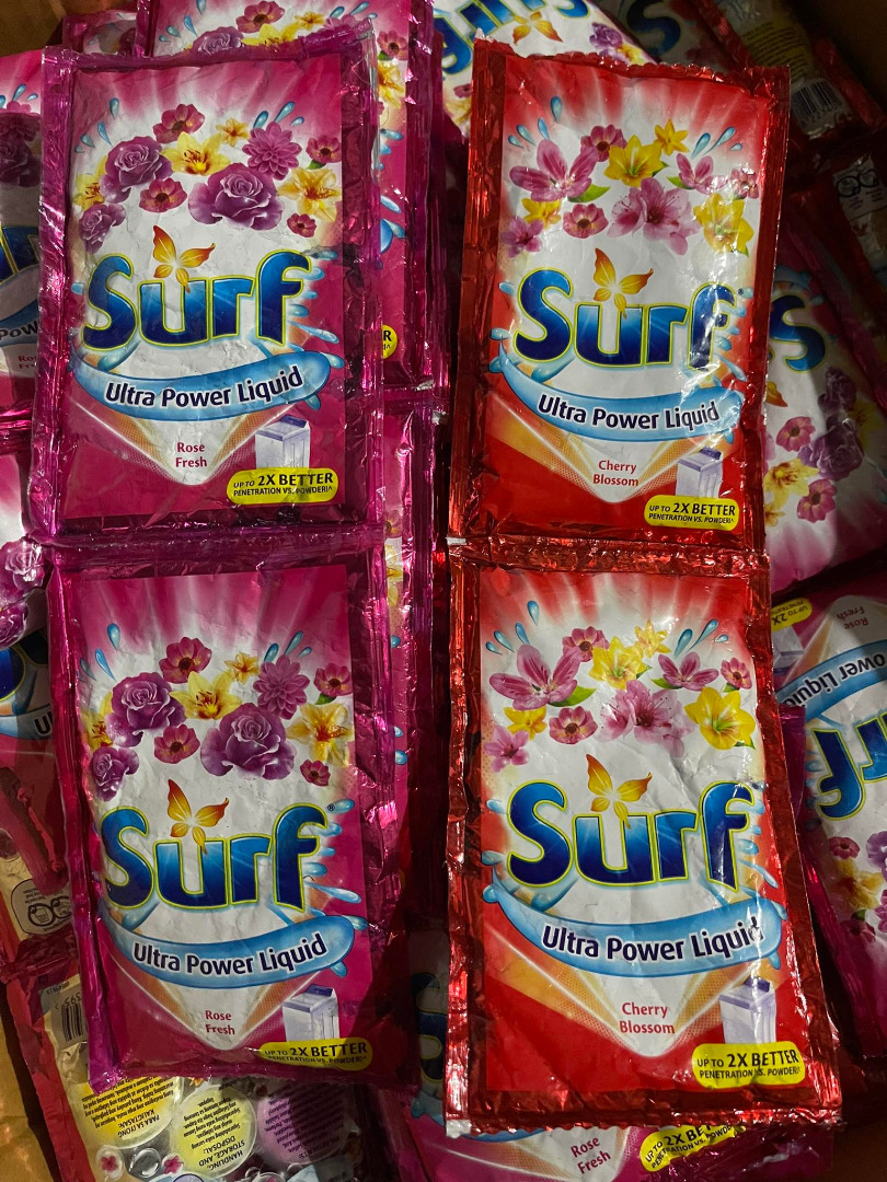 SURF ULTRA POWER LIQUID DETERGENT 64ML.by 6 LAGAS, Furniture & Home ...