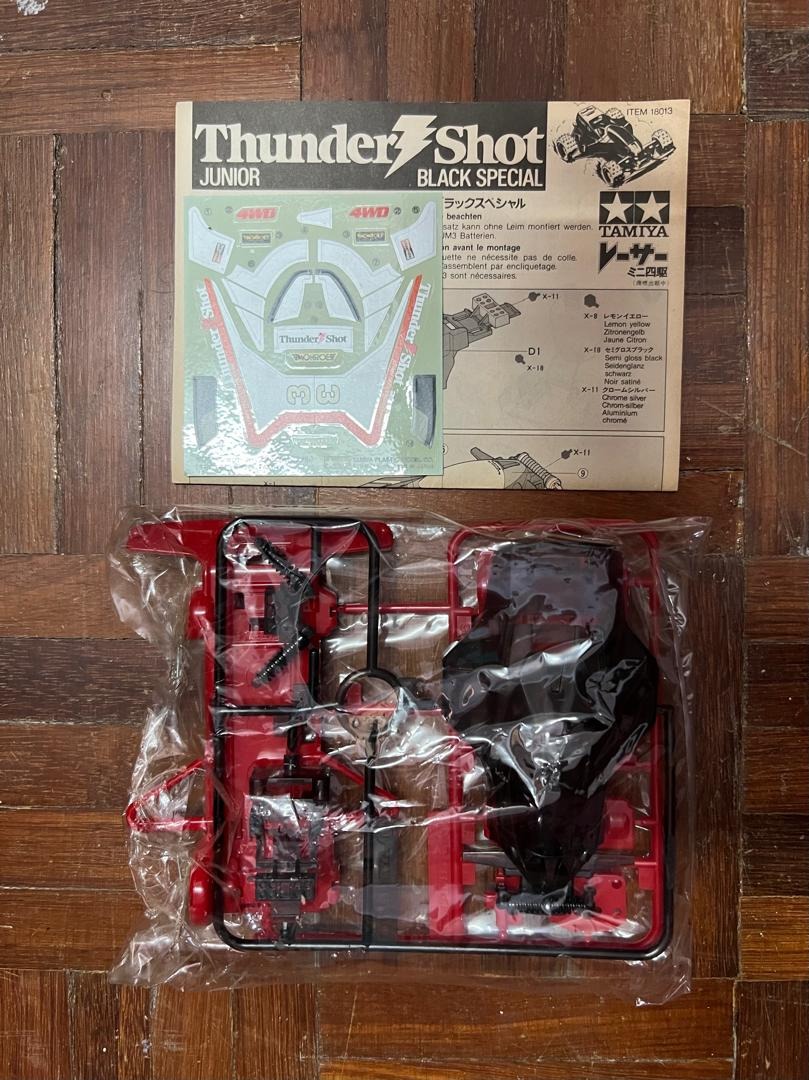 Tamiya Thundershot Black Special Cowl, Hobbies & Toys, Toys & Games on ...