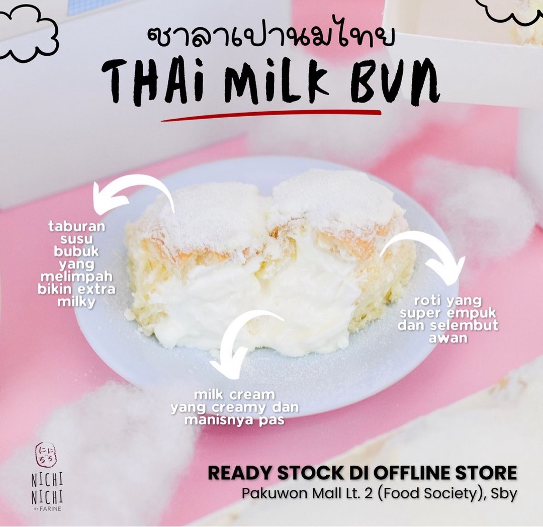 Thai Milk Bun - All flavours available, Food & Drinks, Packaged ...