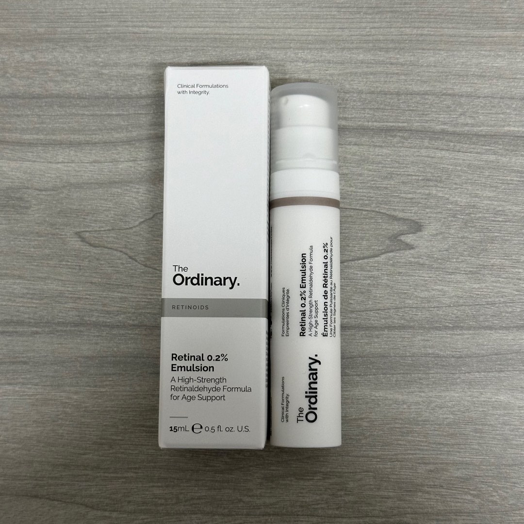 THE ORDINARY Retinal 0.2% Emulsion 15ml, Beauty & Personal Care, Face ...