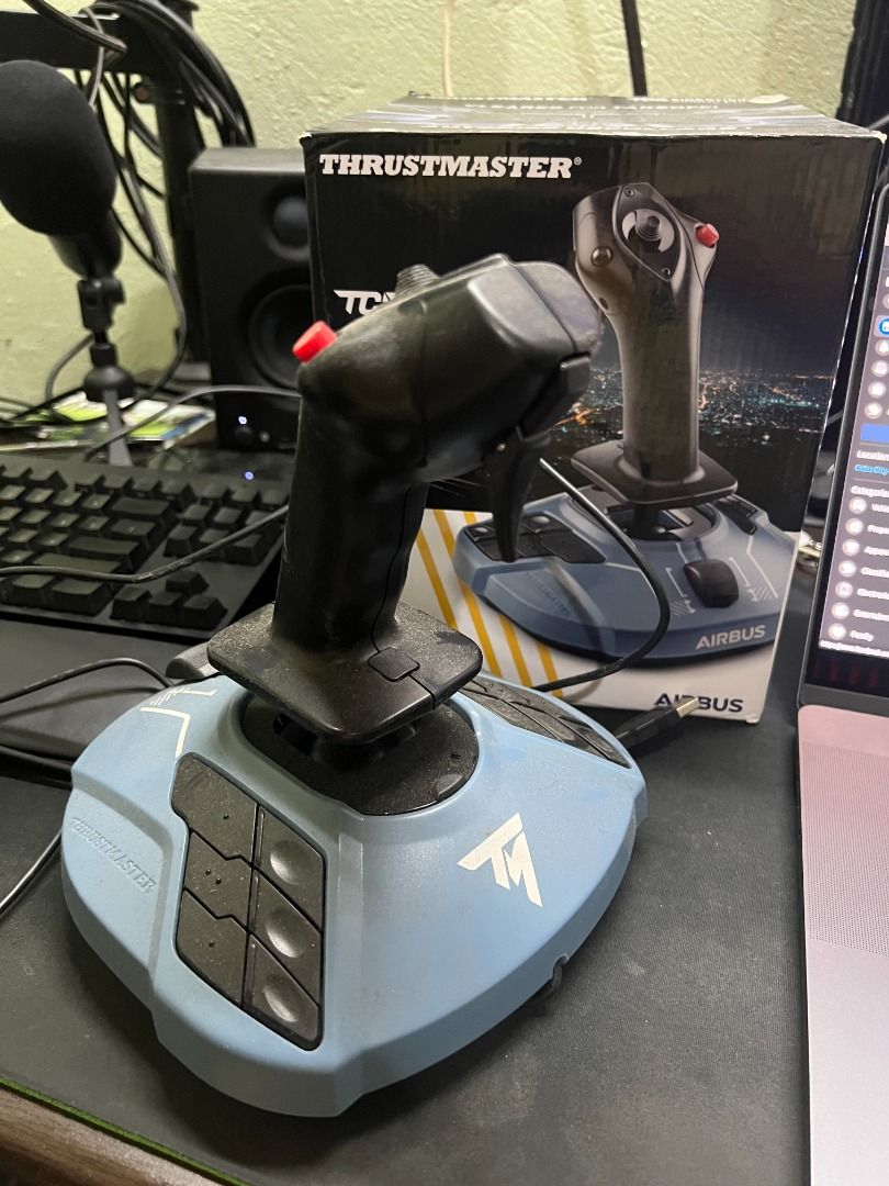 Thrustmaster TCA Sidestick + Quadrant Airbus Edition, Video Gaming ...