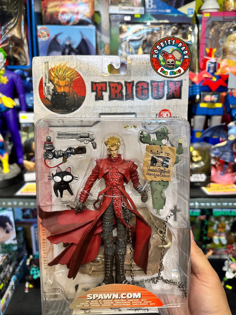 Trigun Vash the Stampede McFarlane Action Figure (Rare), Hobbies & Toys ...