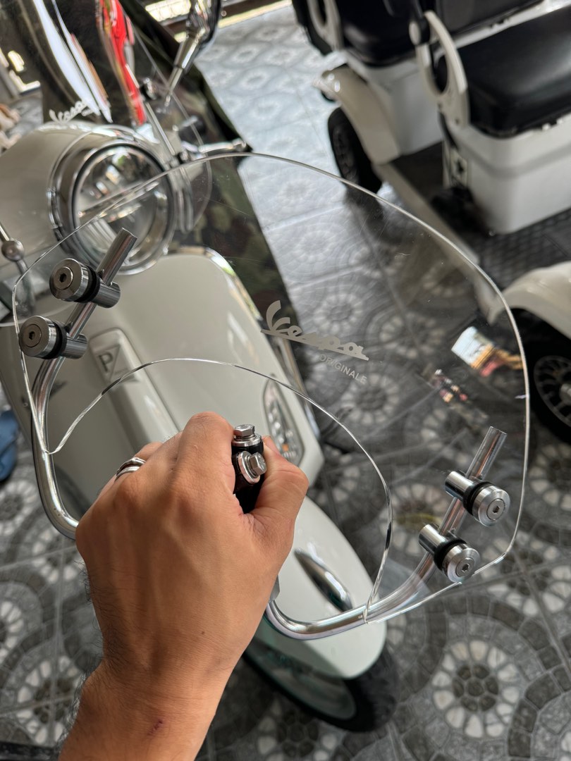 Vespa sport fly screen, Motorbikes, Motorbike Parts & Accessories ...