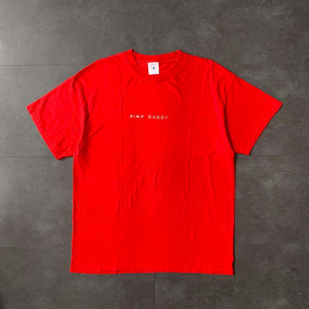 Vintage 2000s Pimp Daddy Statement Tee Shirt, Men's Fashion, Tops ...
