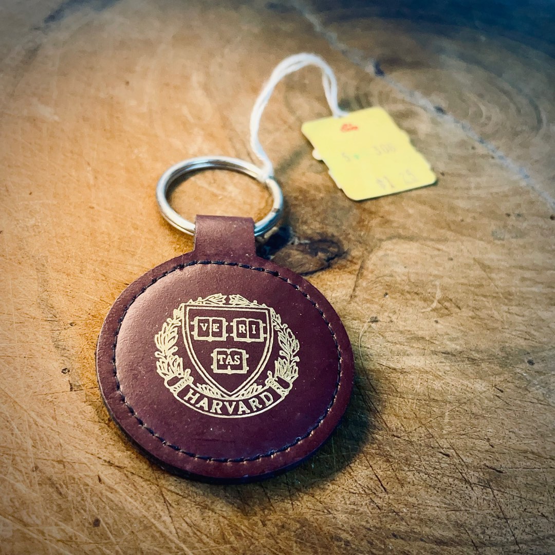 Vintage Authentic HARVARD University Adorned Veritas Shield Sigil Logo ...