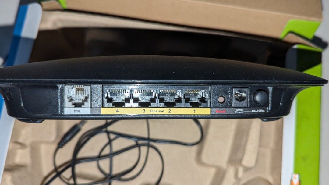 Wifi Wireless-N ADSL 2+ Modem Router, Computers & Tech, Office ...