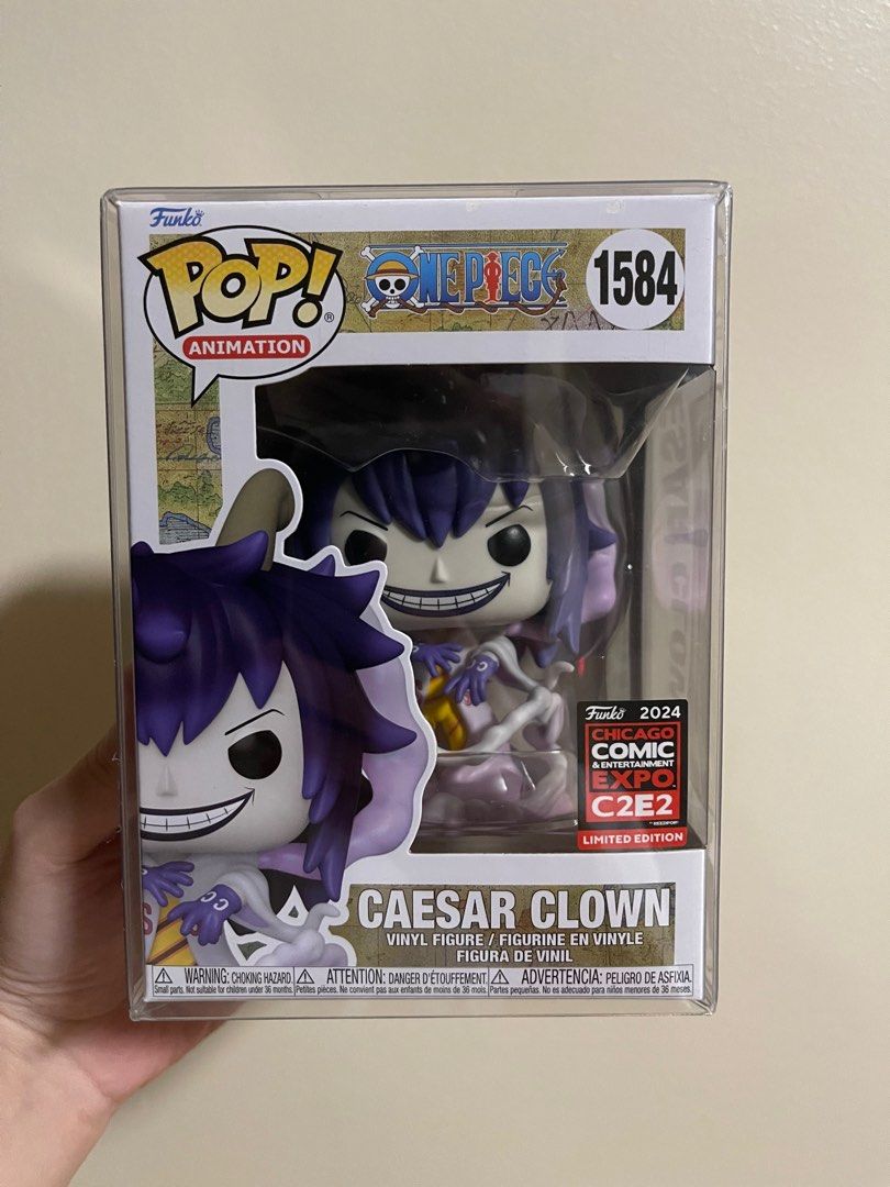 WTS FUNKO POP ONE PIECE CAESAR CLOWN CHICAGO CON EXCLUSIVE, Hobbies ...