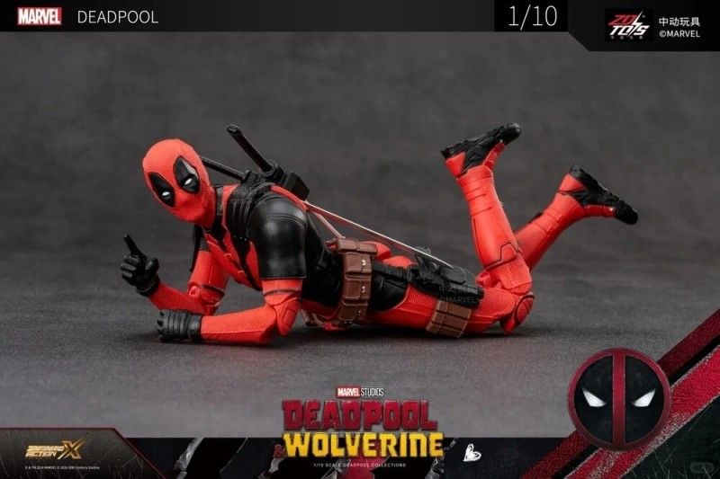 ZD Toys Deadpool 1/10th scale from Deadpool & Wolverine Movie, Hobbies ...