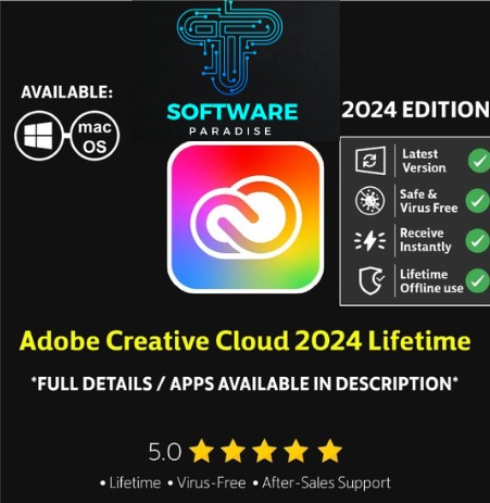 2024 Latest Adobe Full Collection Lifetime Installation Software ...