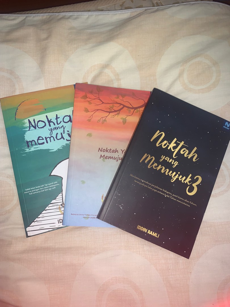 3 combo Buku Notah Untuk Memujuk, Hobbies & Toys, Books & Magazines ...