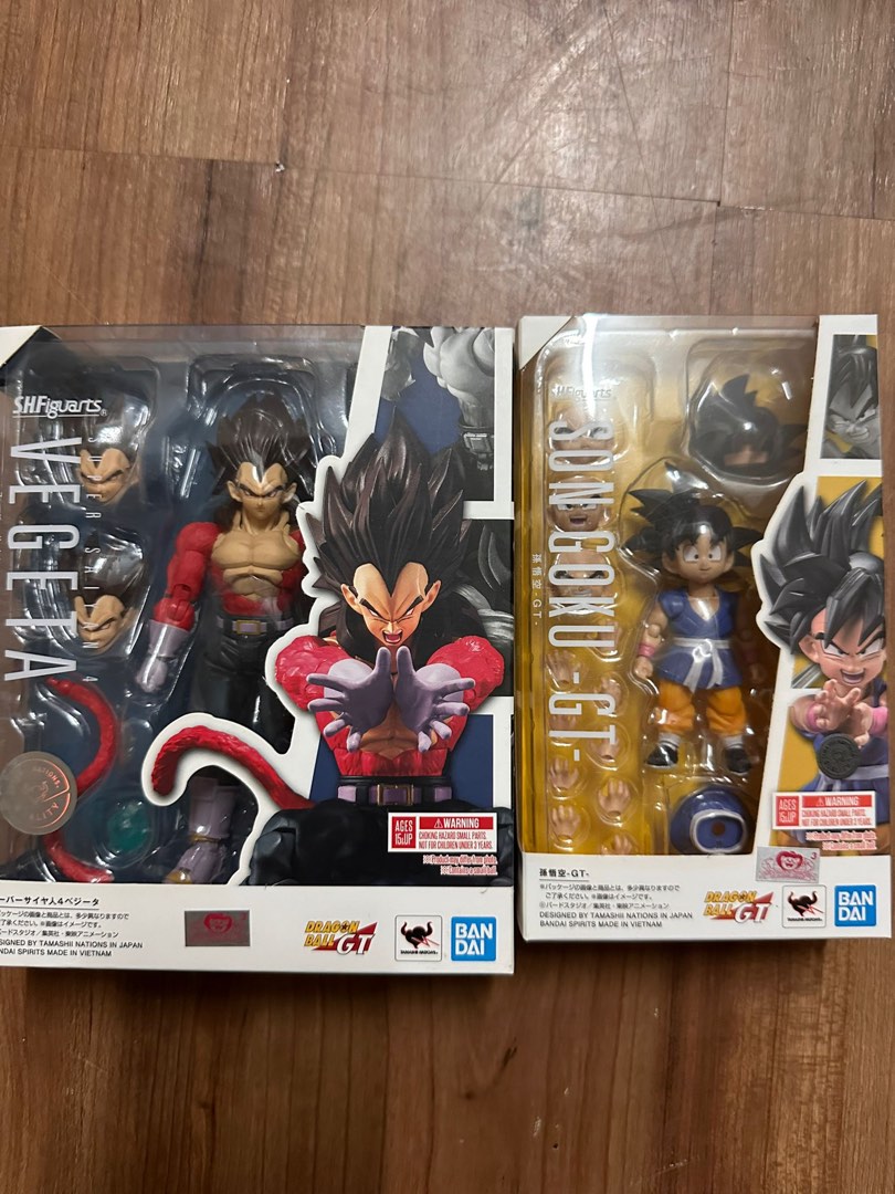全新未開 行版 SHF 龍珠 超4比達 , 興趣及遊戲, 玩具 & 遊戲類 - Carousell