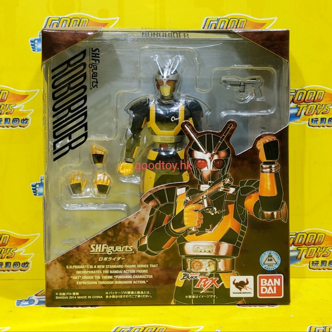 中古已開封 BANDAI SHF 幪面超人 MASKED RIDER BLACK RX 太陽之子 ROBORIDER 機體 悲傷王子, 興趣及 ...