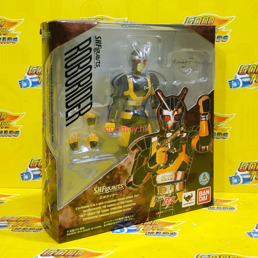 中古已開封 BANDAI SHF 幪面超人 MASKED RIDER BLACK RX 太陽之子 ROBORIDER 機體 悲傷王子, 興趣及 ...
