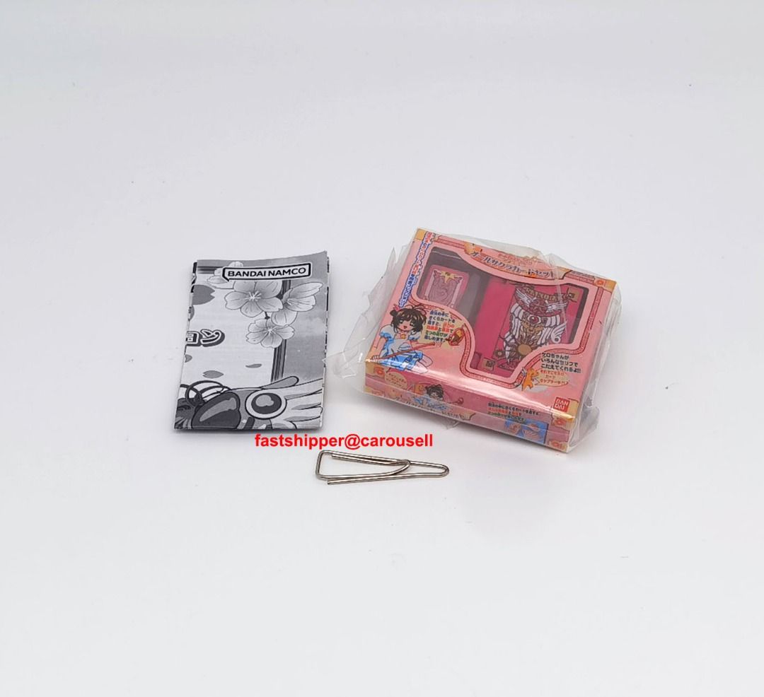 (包順豐快遞) Cardcaptor Sakura Miniature & Package Collection Bandai Gashapon 百變小櫻 Magic Card 迷你收藏系列 ...