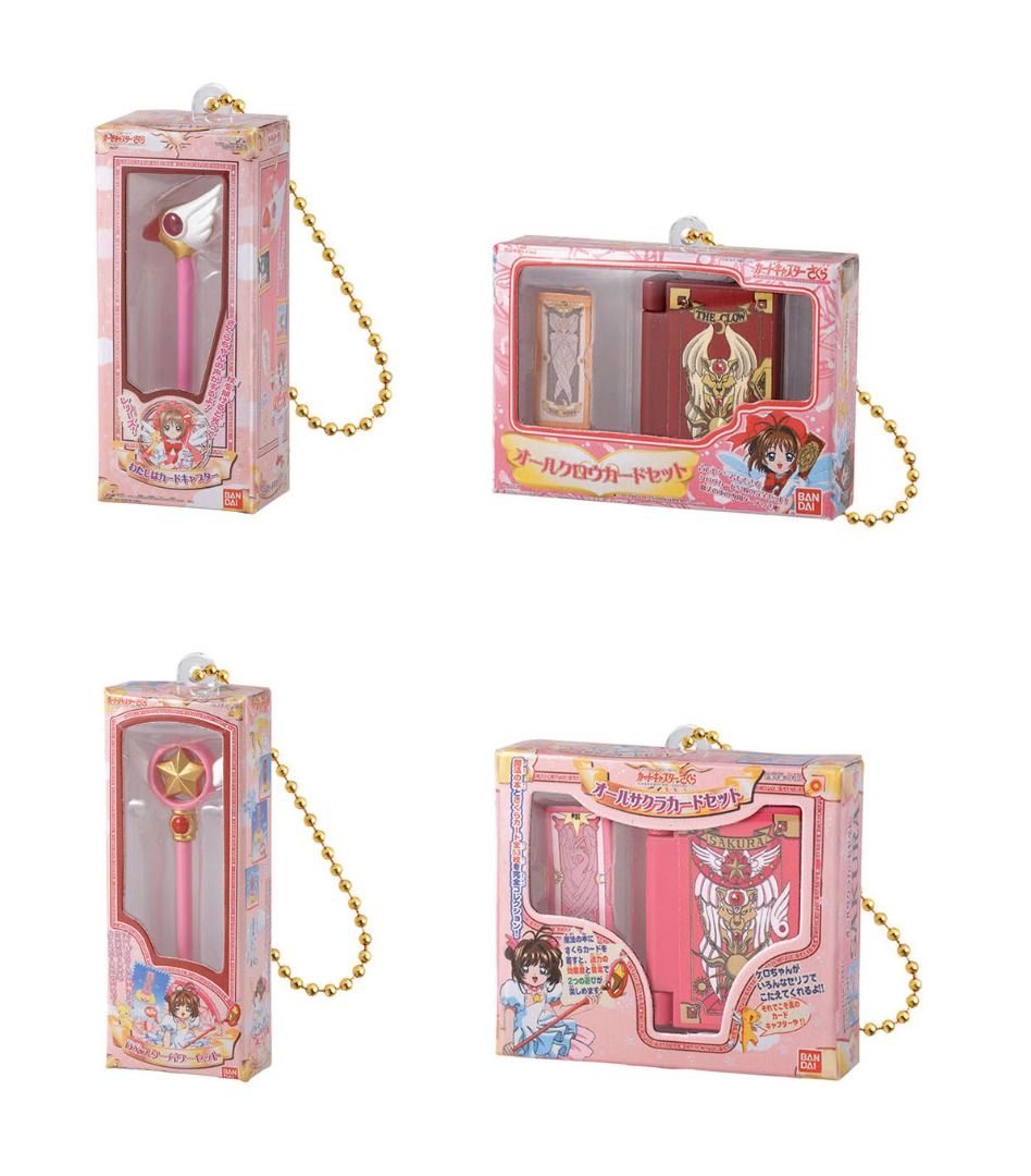 (包順豐快遞) Cardcaptor Sakura Miniature & Package Collection Bandai Gashapon 百變小櫻 Magic Card 迷你收藏系列 ...
