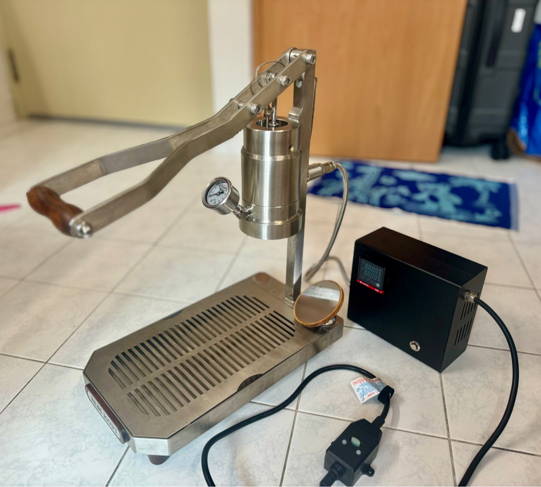 Alm Kopi Zxs-espresso 2s manual coffee machine with stainless steel ...