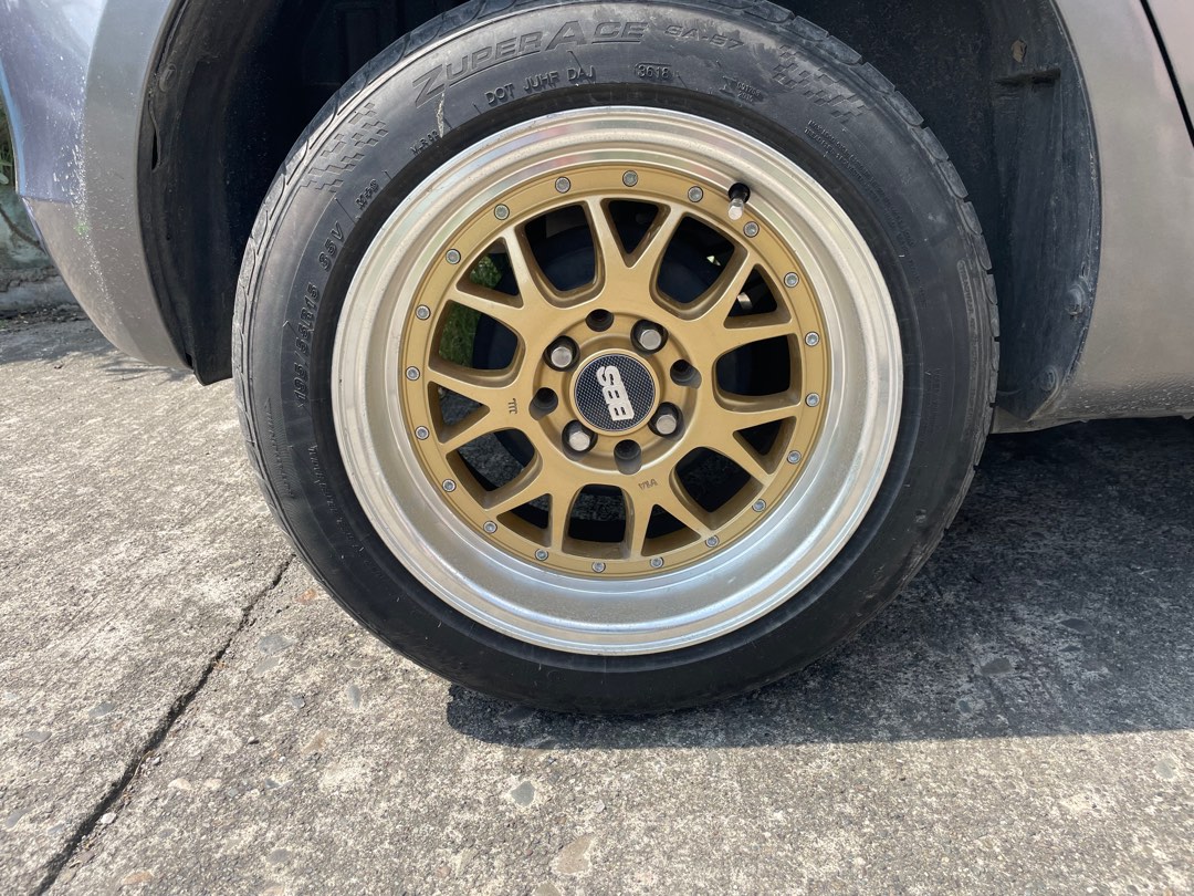 BBS OFFSET MAGS 15", Car Parts & Accessories, Mags and Tires on Carousell