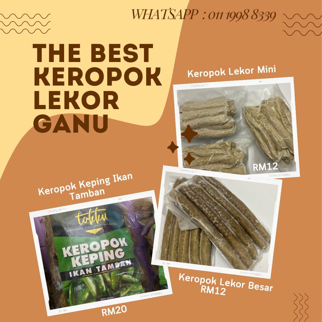 Best Keropok Lekor Terengganu, Food & Drinks, Local Eats on Carousell