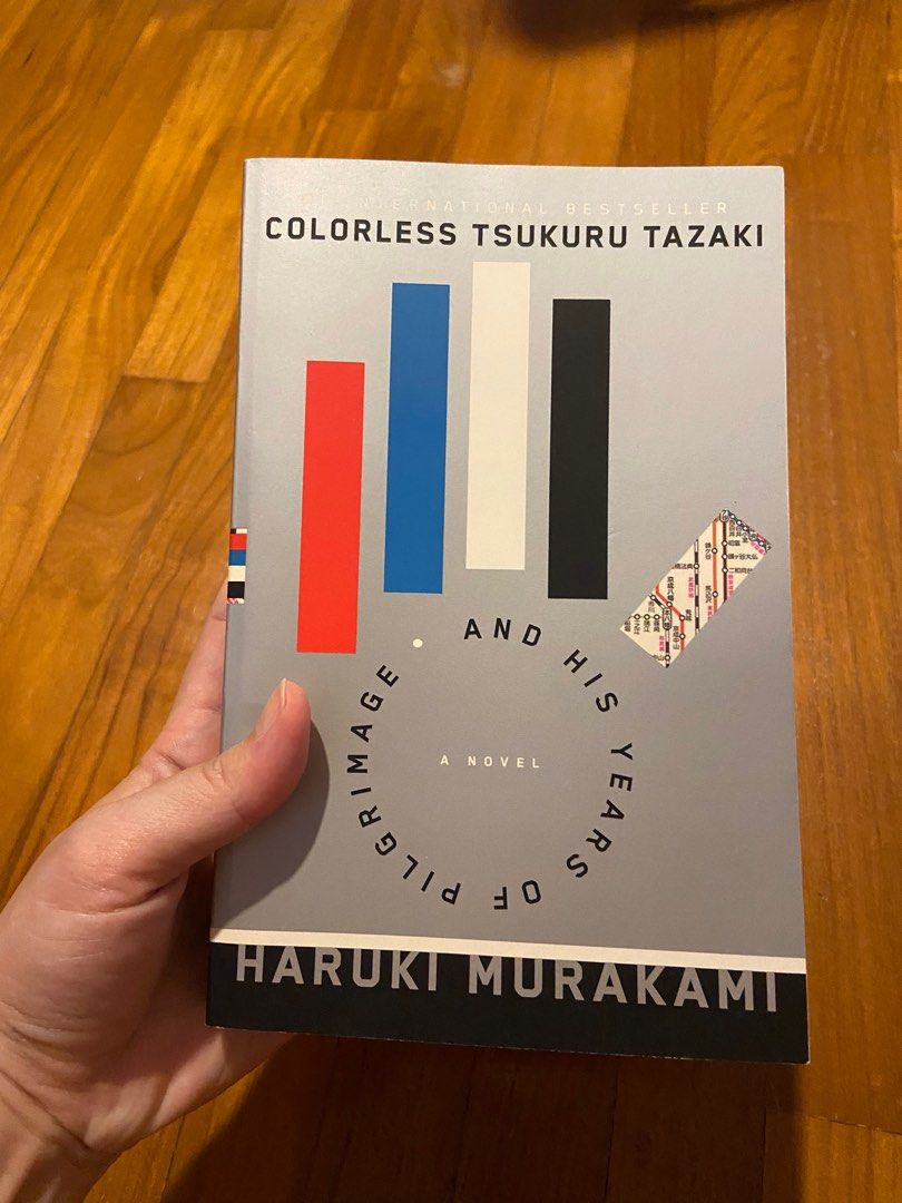 Books: Colorless Tsukuru Tazaki and His Years of Pilgrimage (Haruki ...