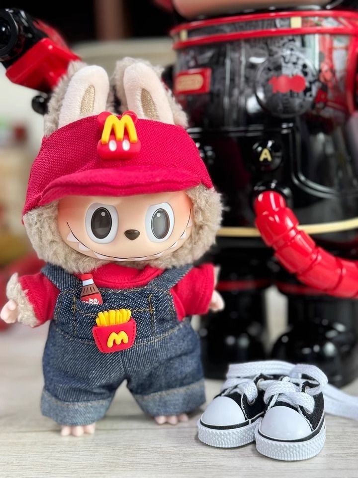 *Buy3Free1* Labubu MacDonald/Mario Clothing Set, Hobbies & Toys ...