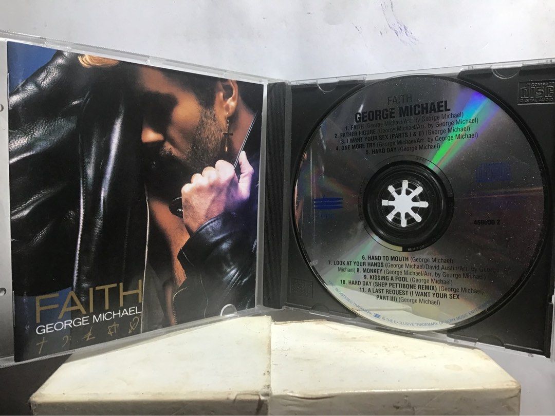 CD George Michael (Wham!) - Faith OOP 1987 ORIGINAL PRESS Anubis 80s ...