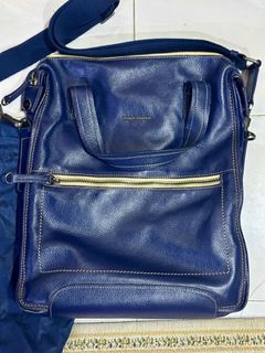 Charles Berkeley Leather Begpack, Luxury, Bags & Wallets on Carousell