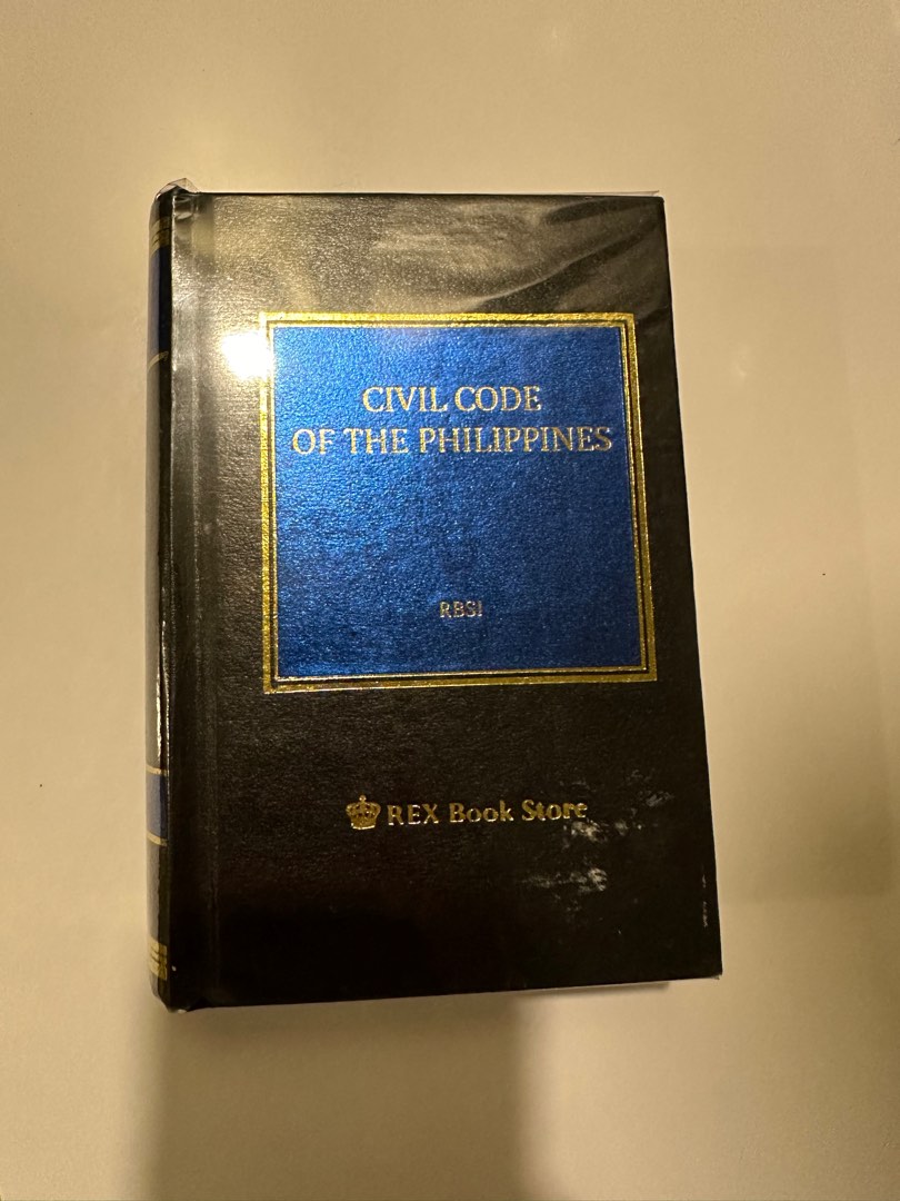 Civil Code of the Philippines (2016 Rex Bookstore), Hobbies & Toys ...