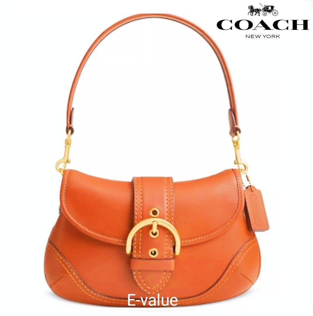 Coach Original Soho Bag In Regenerative Leather Shoulder Bag For Women ...
