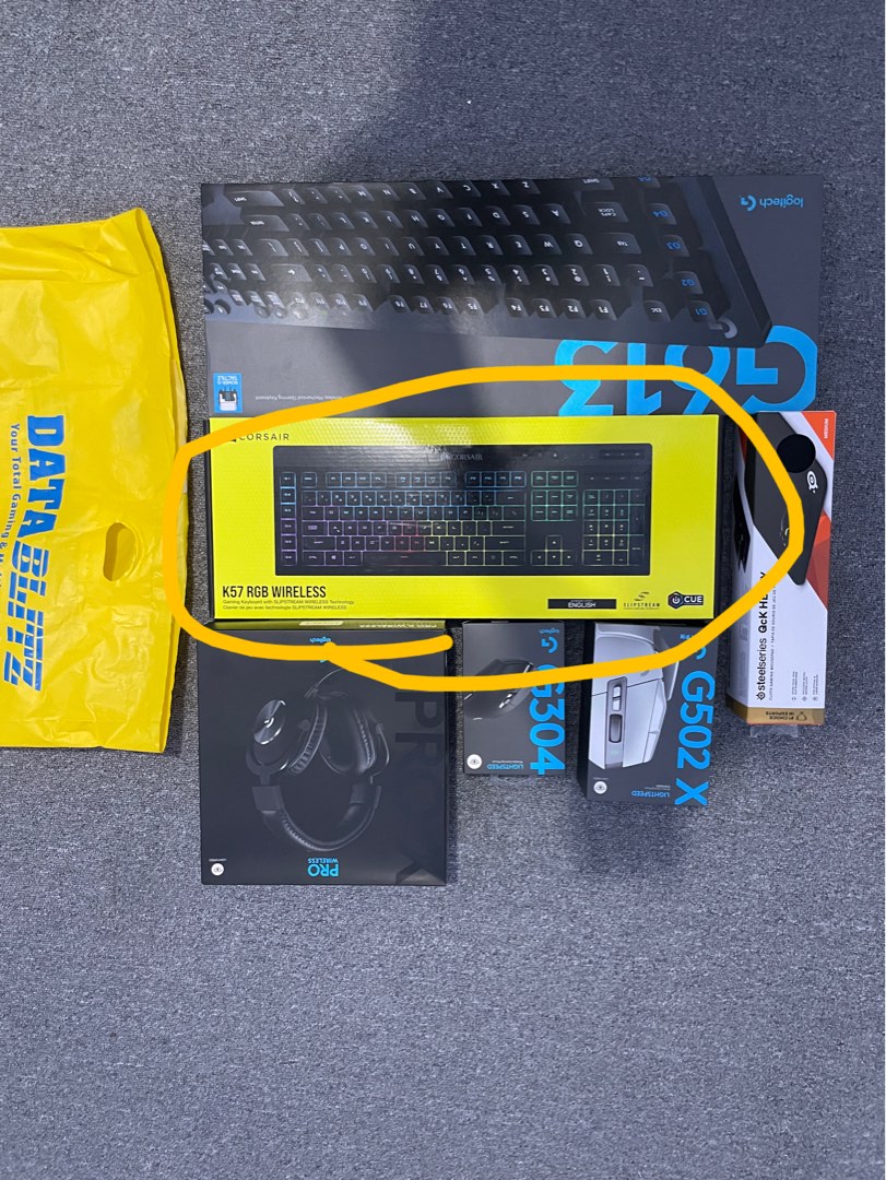 Corsair k57 wireless rgb, Computers & Tech, Parts & Accessories ...