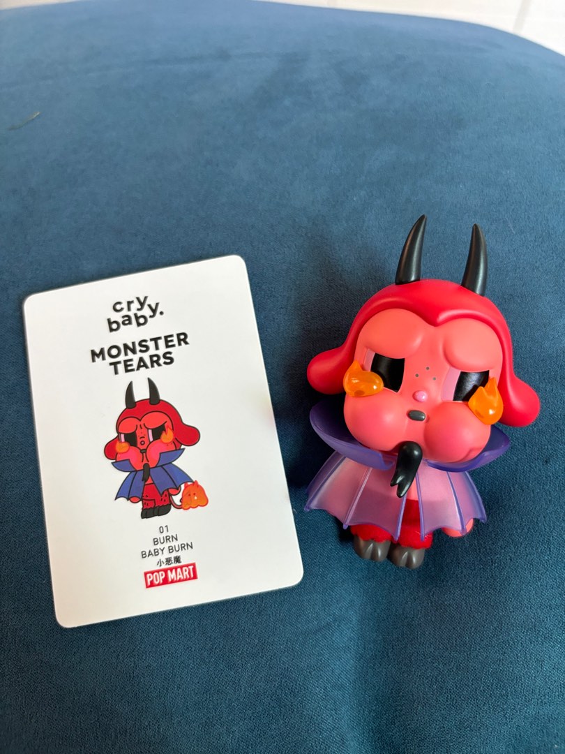 CRY BABY monster tears, Hobbies & Toys, Toys & Games on Carousell