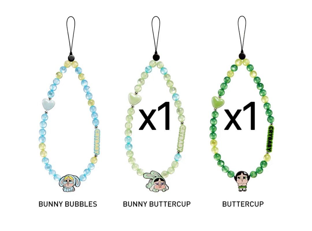 Crybaby x PPG - Phone Charm, Hobbies & Toys, Stationery & Craft ...
