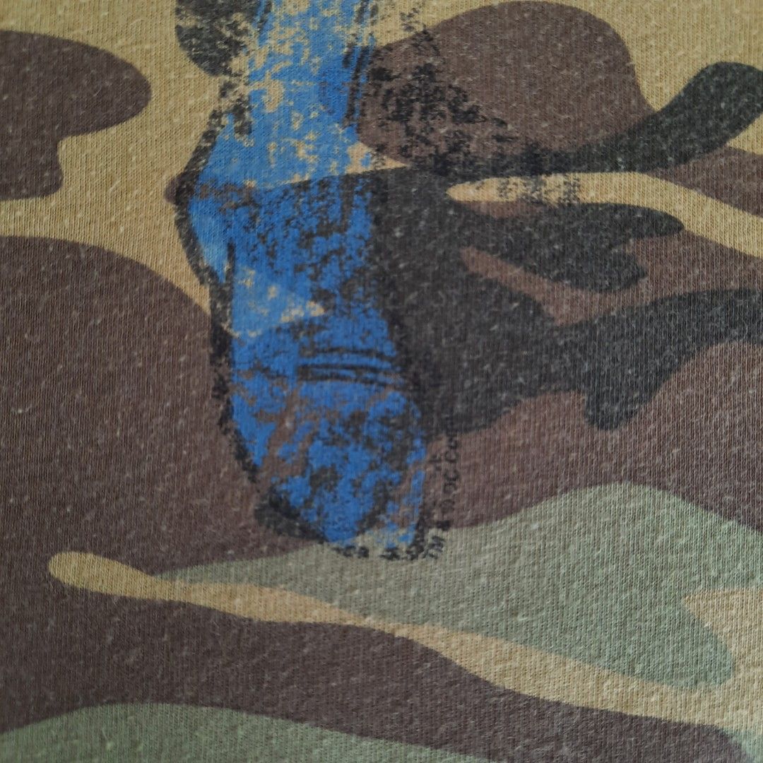 Dc comic batman classic character military army camo tshirt - M, Men's ...