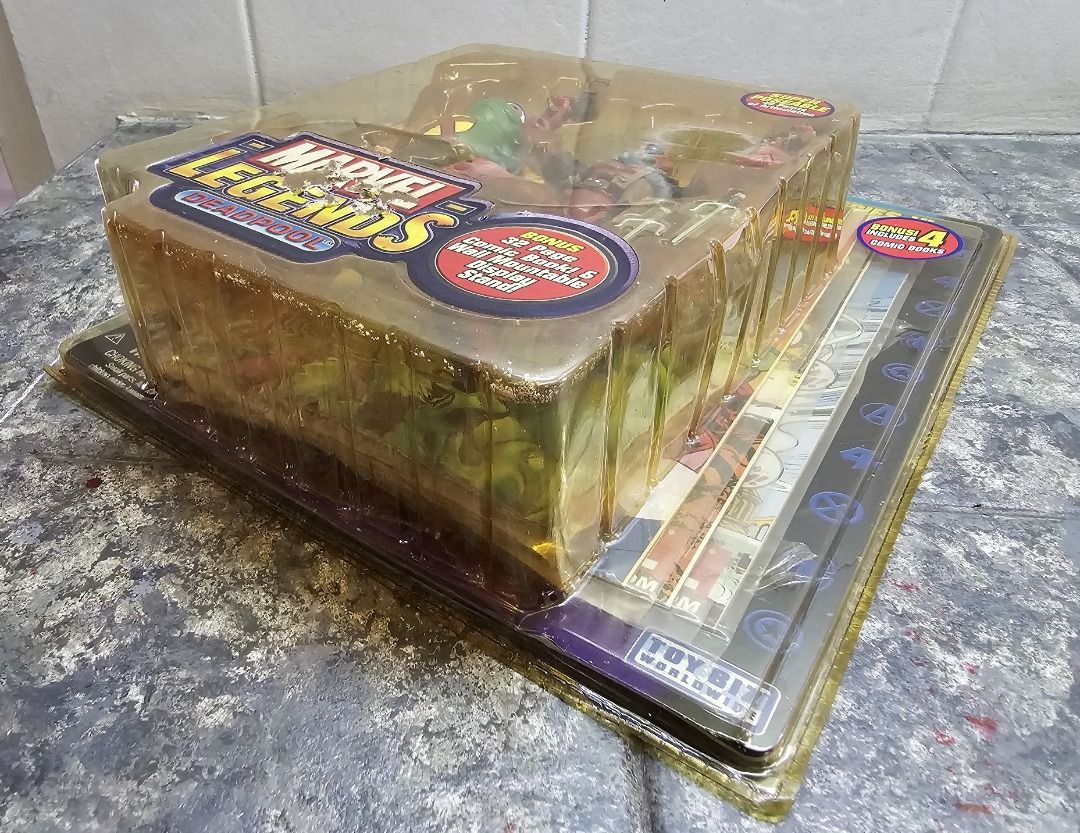 (4-Comics) DEADPOOL WITH DOOP - 2004 Toybiz Marvel Legends Series 6 ...