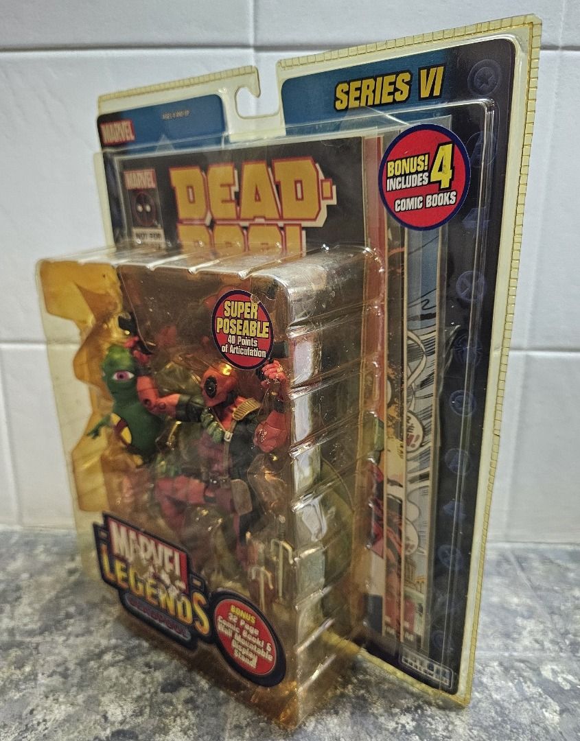 (4-Comics) DEADPOOL WITH DOOP - 2004 Toybiz Marvel Legends Series 6 ...