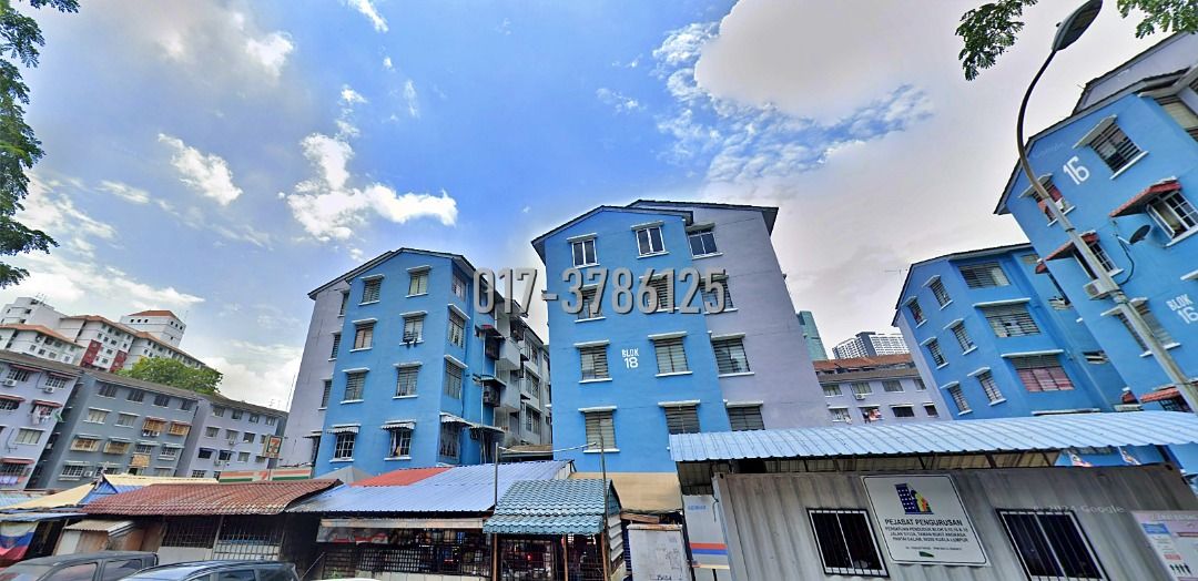 [DEKAT MRT + LEVEL 1] Flat Taman Bukit Angkasa Pantai Dalam Bangsar ...