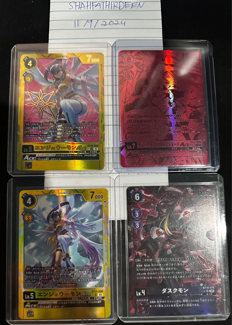 Angewomon ACE Gallantmon Crimson Mode ACE , Hobbies & Toys, Toys ...