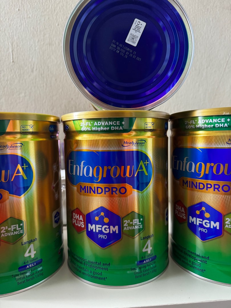 ENFAGROW STEP 4 PERISA ASLI (OLD PACK TIN), Babies & Kids, Nursing ...