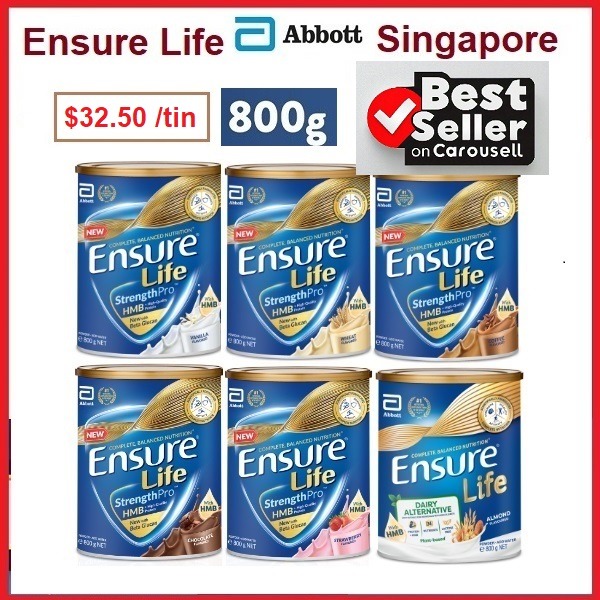 Ensure Life Singapore Abbott, Health & Nutrition, Health Supplements ...